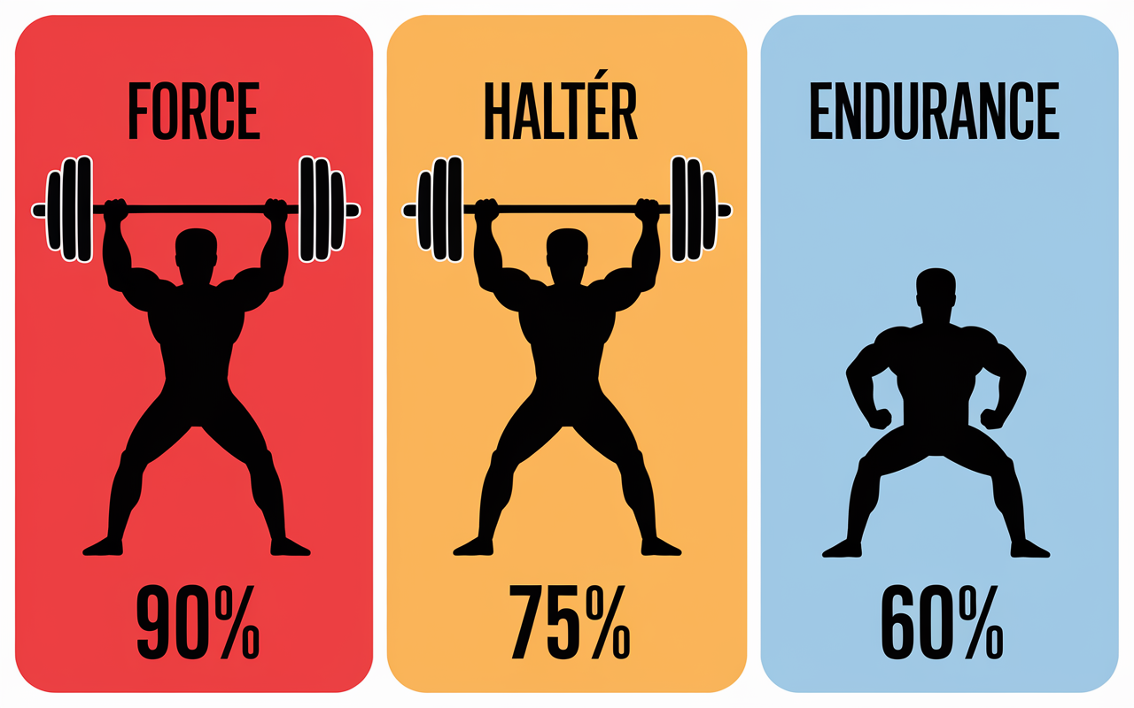 Tableau des charges musculation : structurez vos séances pou